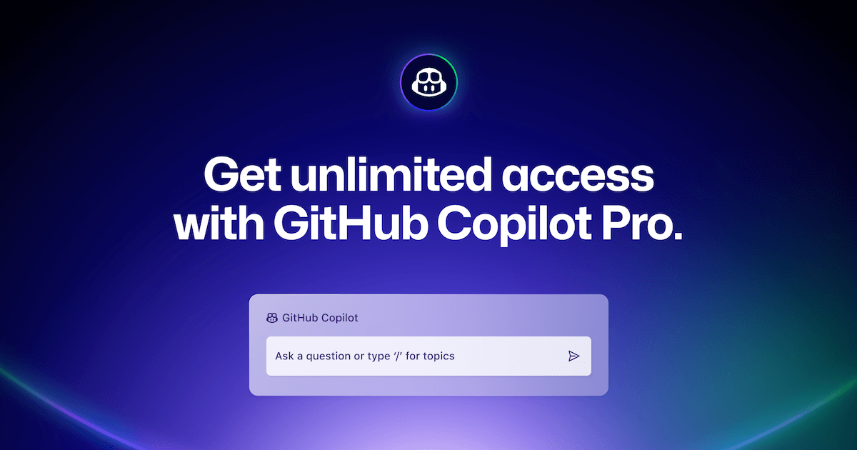 Signup to GitHub Copilot Pro · GitHub Signup to GitHub Copilot Pro · GitHub